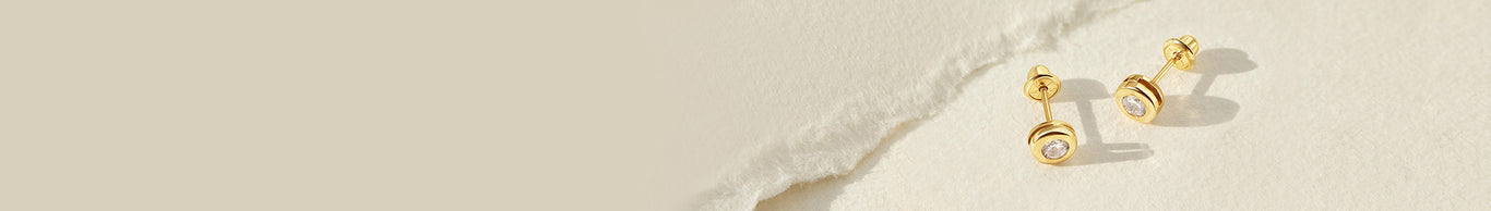 Screw Back Earrings for Babies and Toddlers | In Season Jewelry