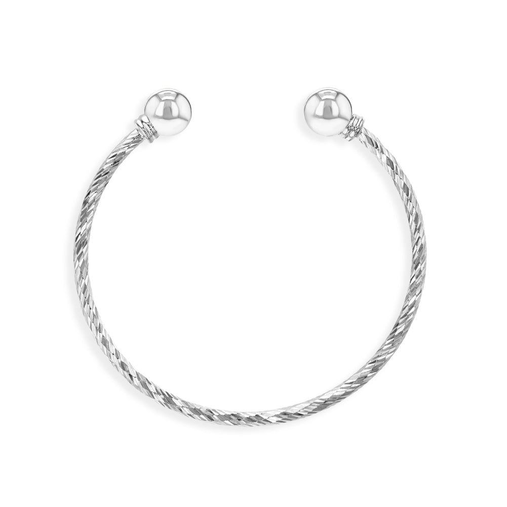 Baby Bangle Bracelets in Gold & Silver | In Season Jewelry